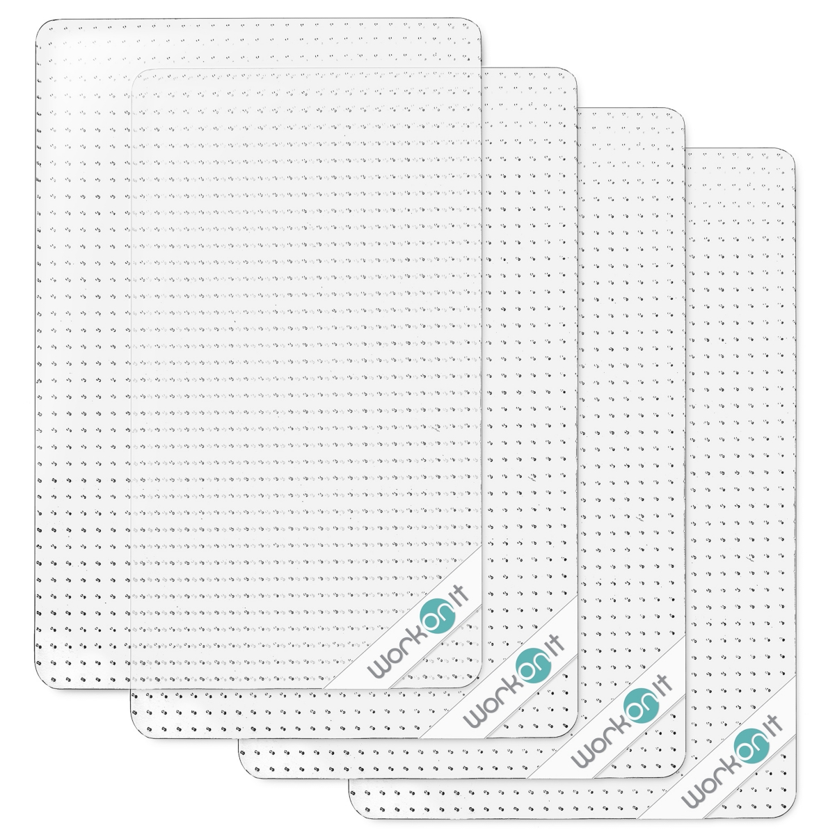 Click here for WorkOnIt 46 x 60 Office Chair Mat for Low Pile Car... prices