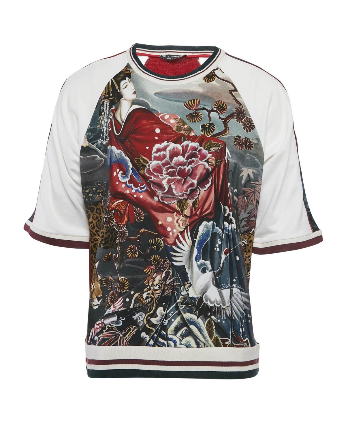 Click here for Pre-Owned Dolce & Gabbana Mens Graphic Printed Cot... prices