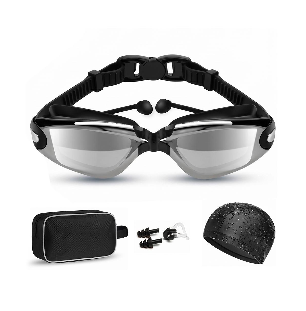 Click here for Cowin Swim Goggles Set Anti Fog No Leaking Uv Prot... prices