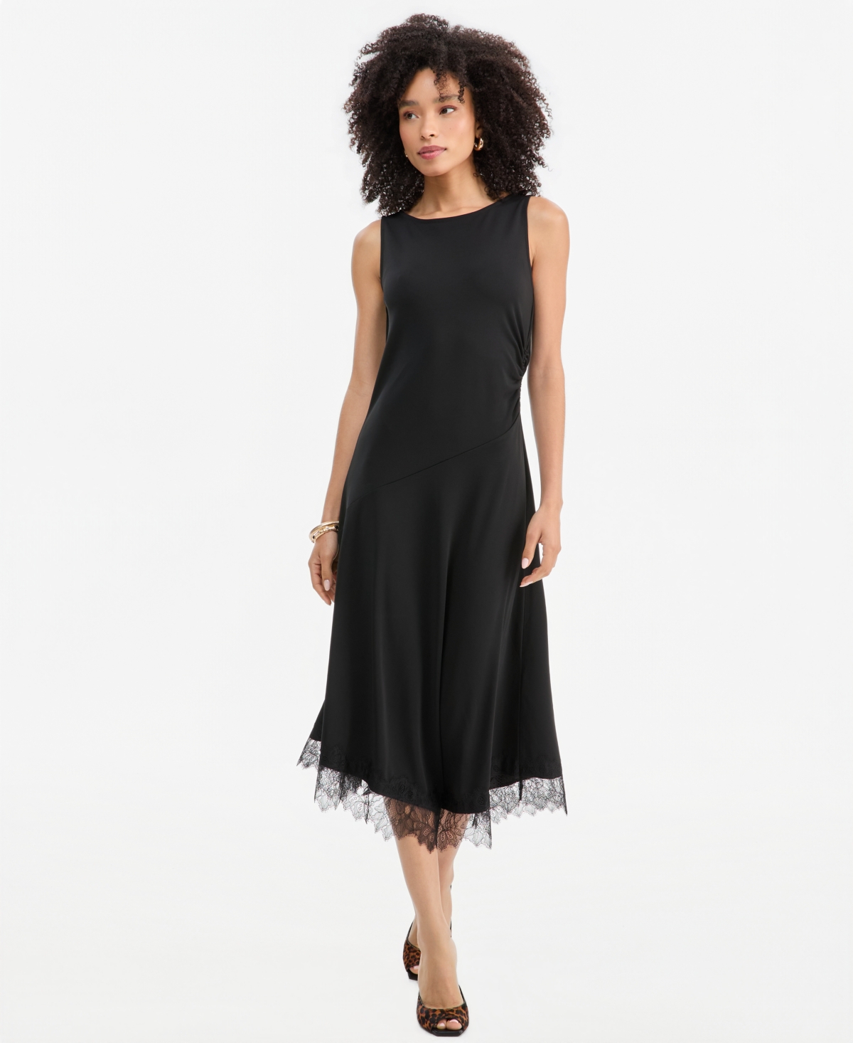 Click here for I.n.c. International Concepts Womens Lace-Trim Asy... prices