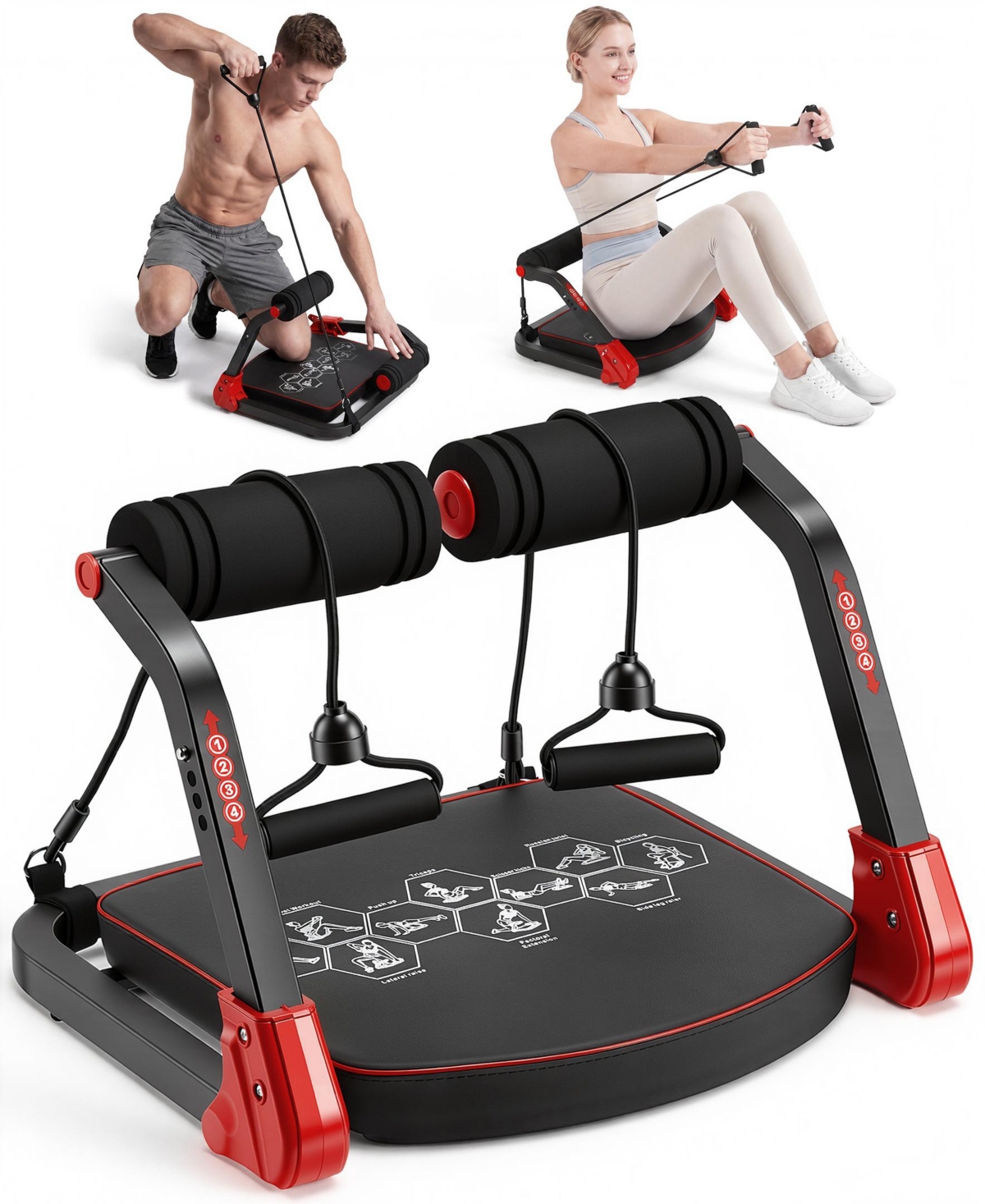 Click here for Hongge Foldable Ab Machine  At Home Workout Equipm... prices