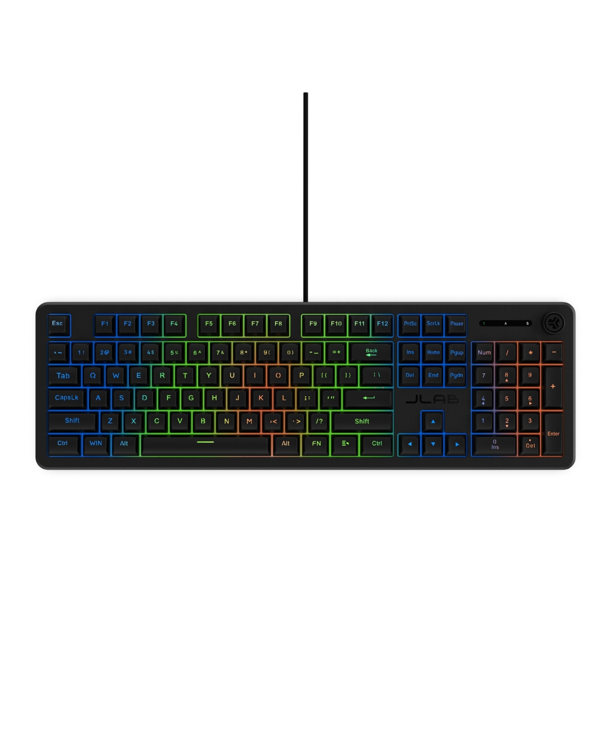 Click here for Jlab Nightfall Full-Size Wired Gaming Keyboard - B... prices