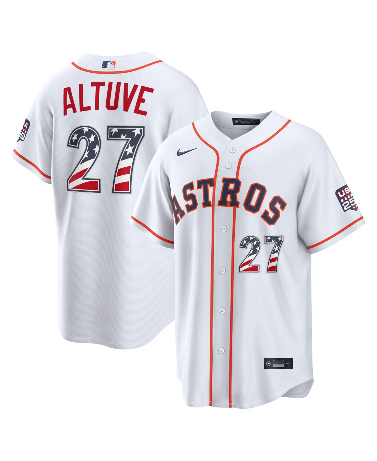 Click here for Nike Mens Jose Altuve White Houston Astros Usa 250... prices