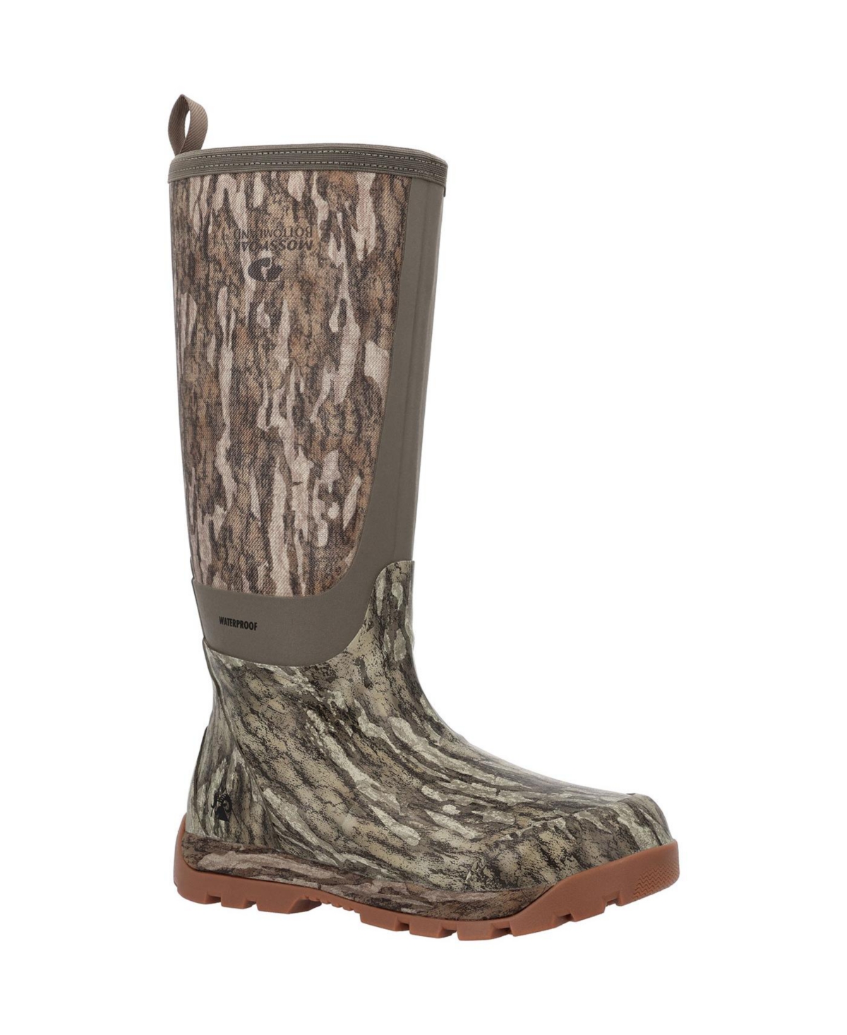 Click here for Rocky Mens Backlands Waterproof Snake Boot - Mossy... prices