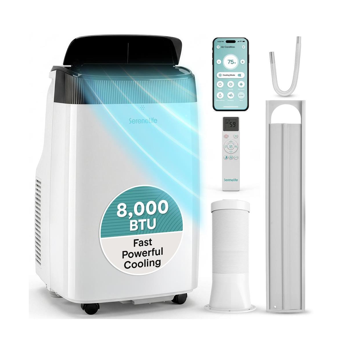 Click here for SereneLife 8 000 Btu Portable Air Conditioner with... prices