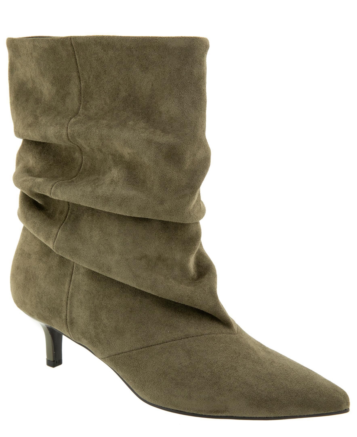 Click here for Bcbg Womens Dalles Scrunch Bootie - Olive prices