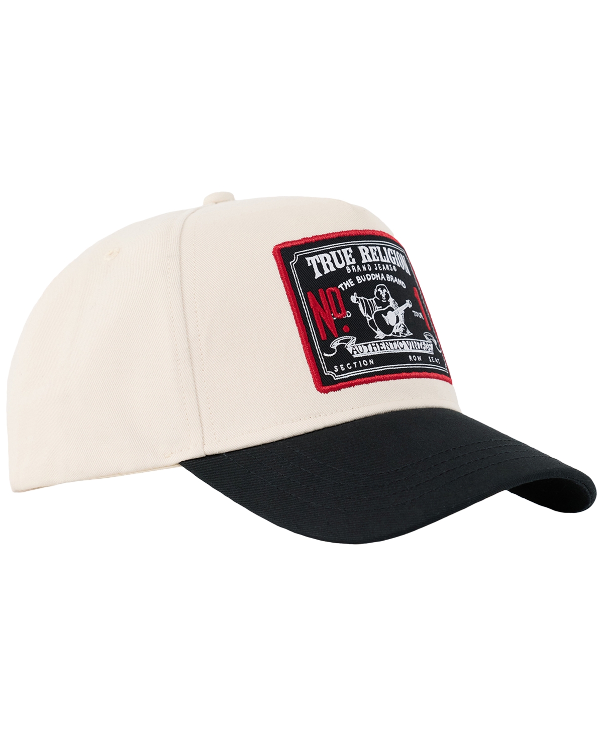 Click here for True Religion Mens Contrast Patch Baseball Hat - W... prices