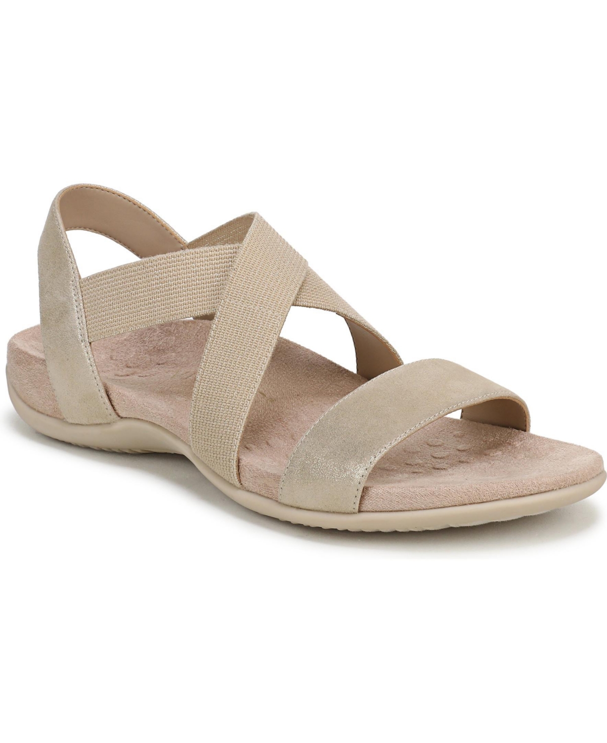 Click here for Vionic Womens Raina Strappy Sandals - Gold leather prices