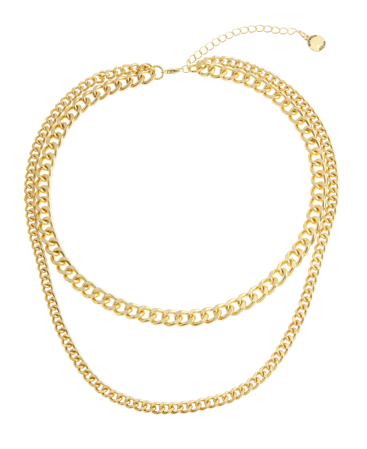 Click here for Steve Madden Gold Boho Mixed Chain Layered Necklac... prices
