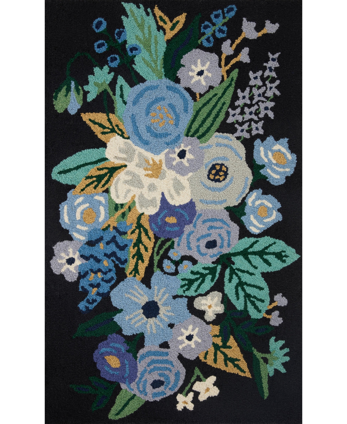Click here for Rifle Paper Co Minnie Min-08 23 x 39 Area Rug - Bl... prices