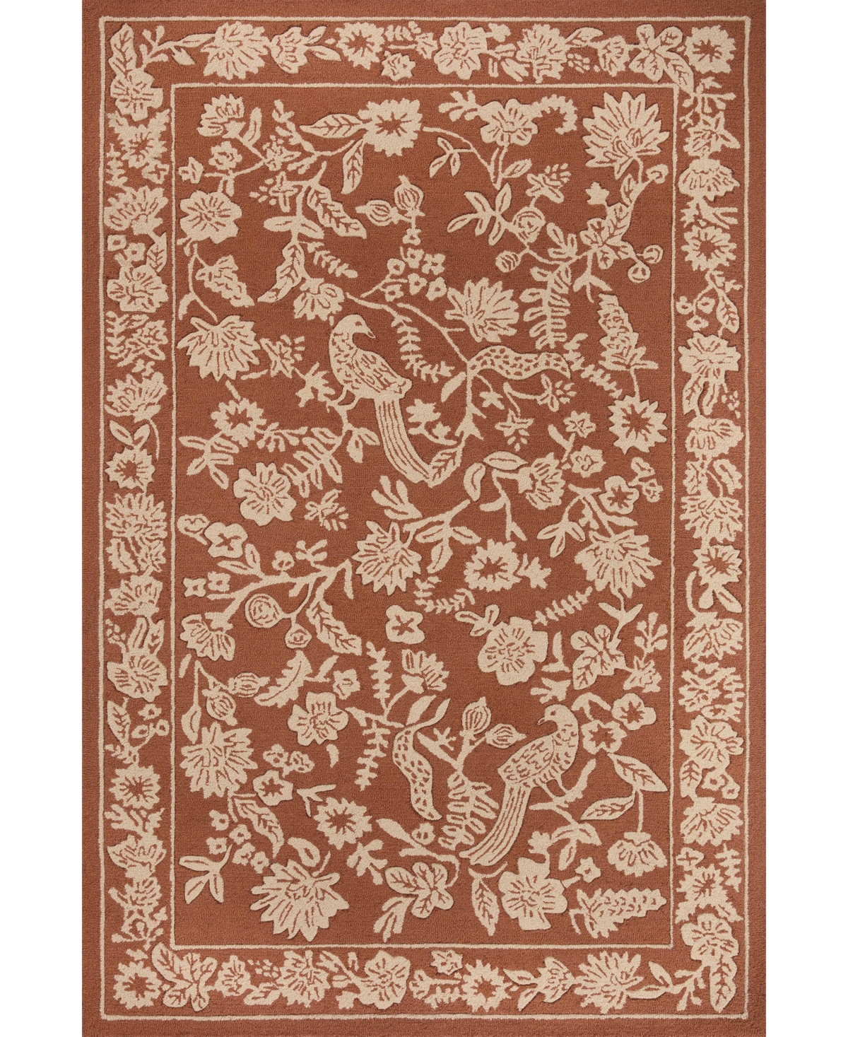 Click here for Rifle Paper Co Arboretum Arb-01 79 x 99 Area Rug -... prices