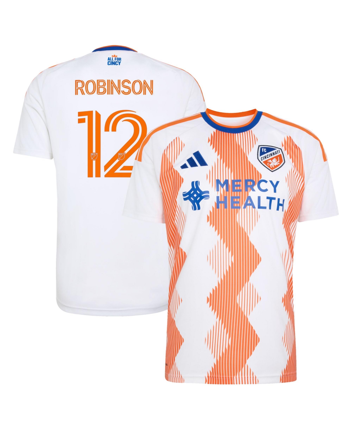 Click here for Adidas Mens Miles Robinson White Fc Cincinnati 202... prices