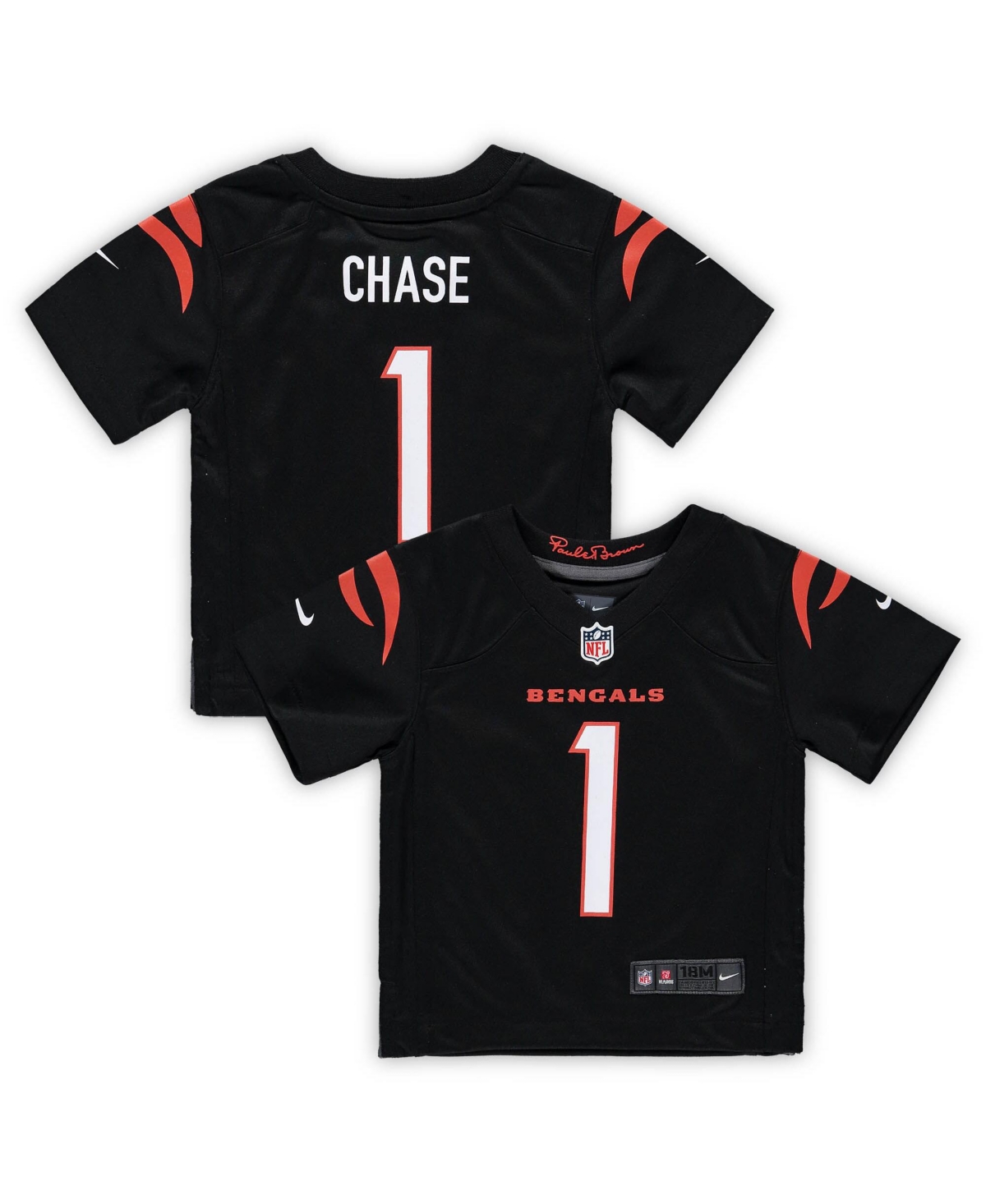 Click here for Nike Baby Boys and Girls JaMarr Chase Black Cincin... prices