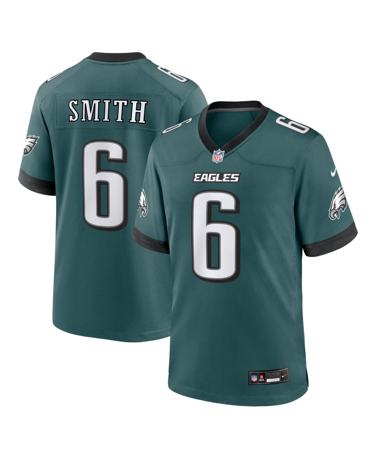 Click here for Nike Mens DeVonta Smith Midnight Green Philadelphi... prices