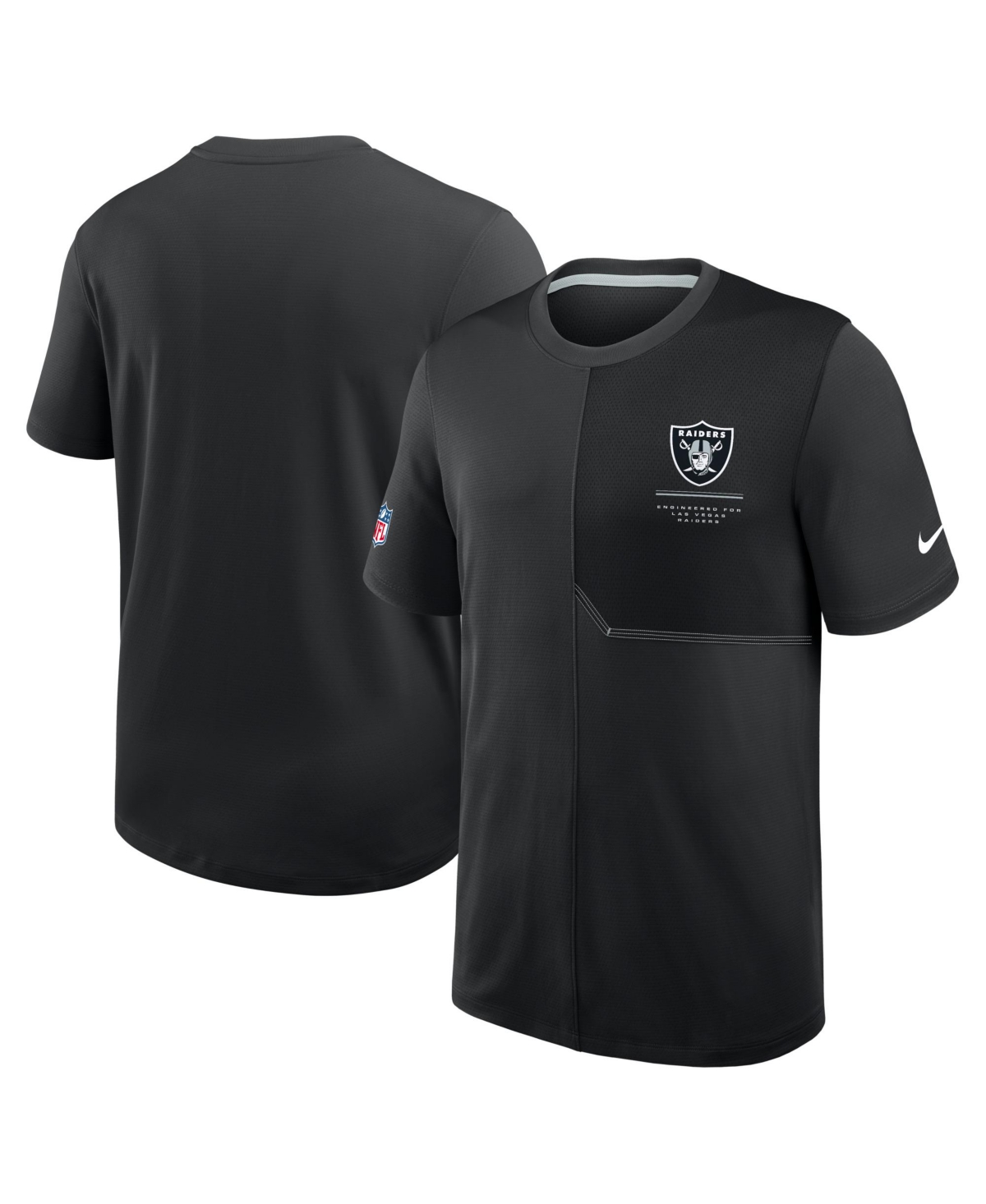 Click here for Nike Mens Black Las Vegas Raiders Sideline Uv Dri-... prices