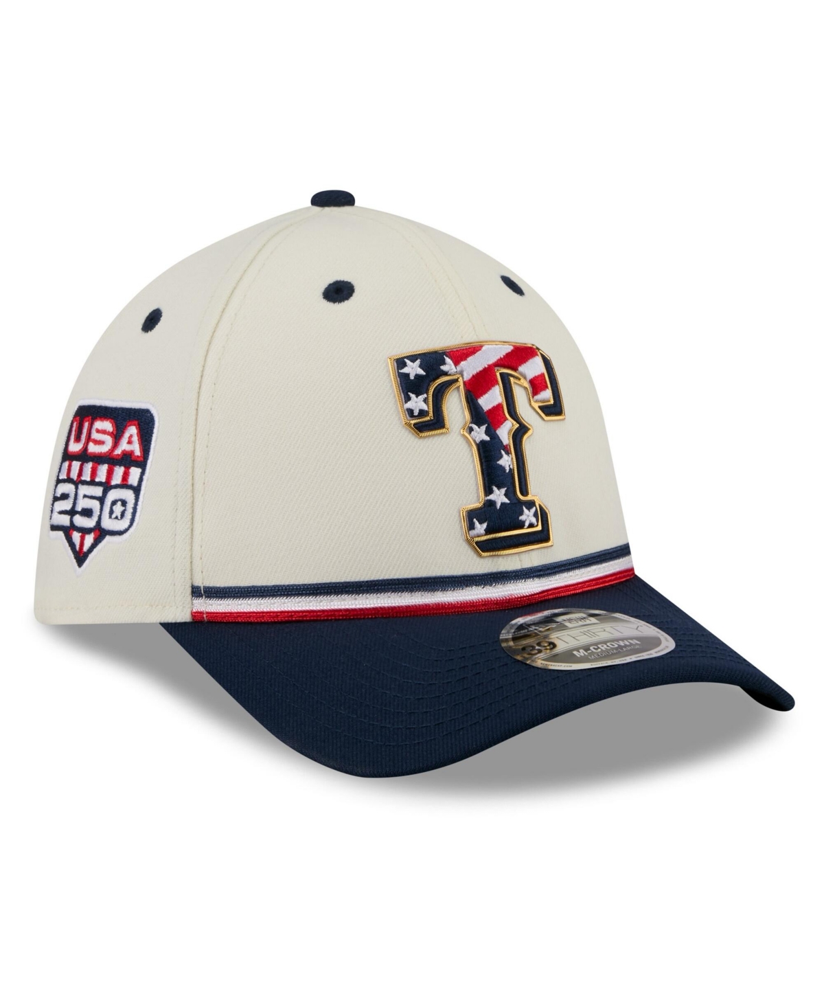 Click here for New Era Mens Cream/Navy Texas Rangers Usa 250 Four... prices