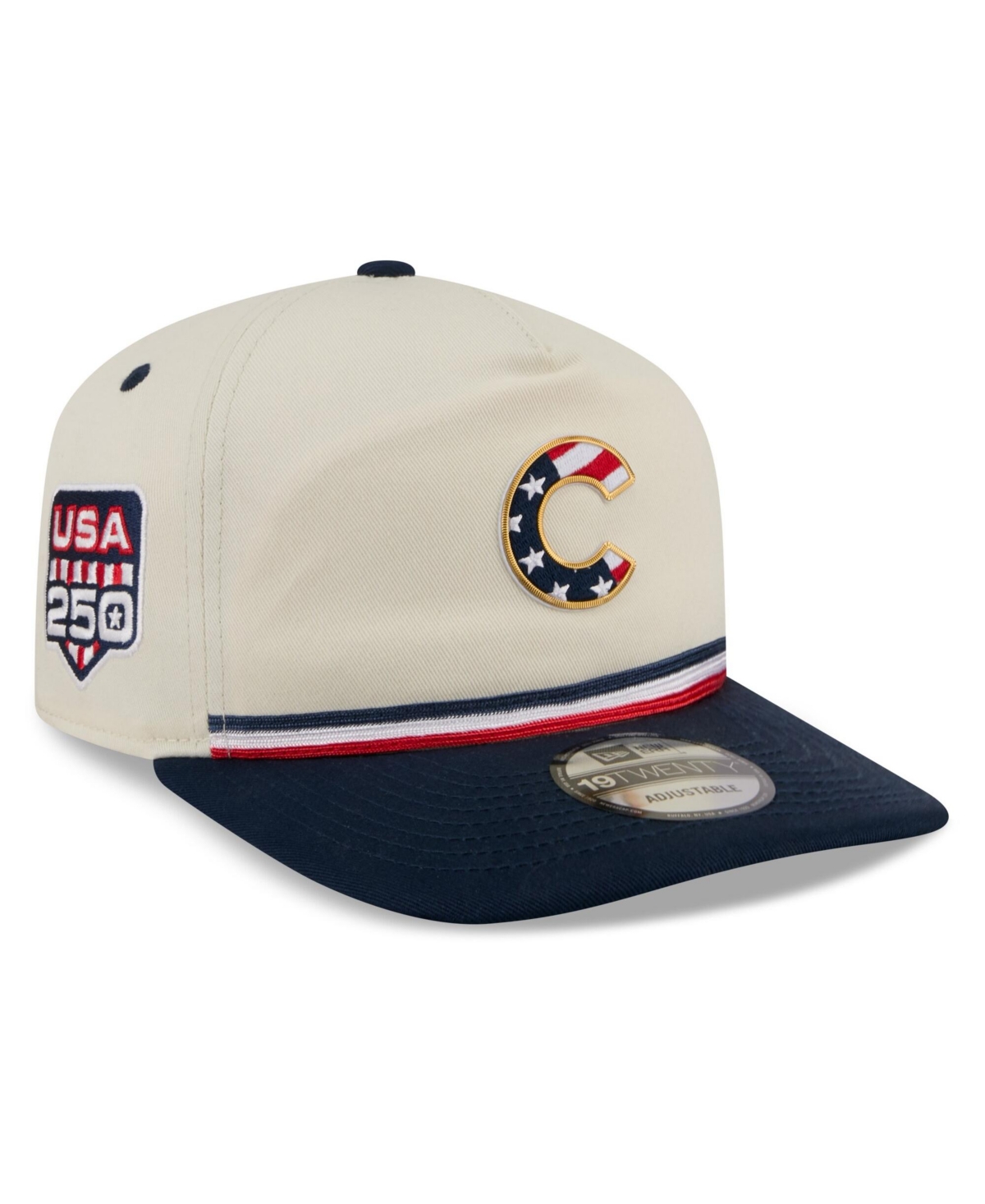 Click here for New Era Mens Cream/Navy Chicago Cubs Usa 250 Fourt... prices