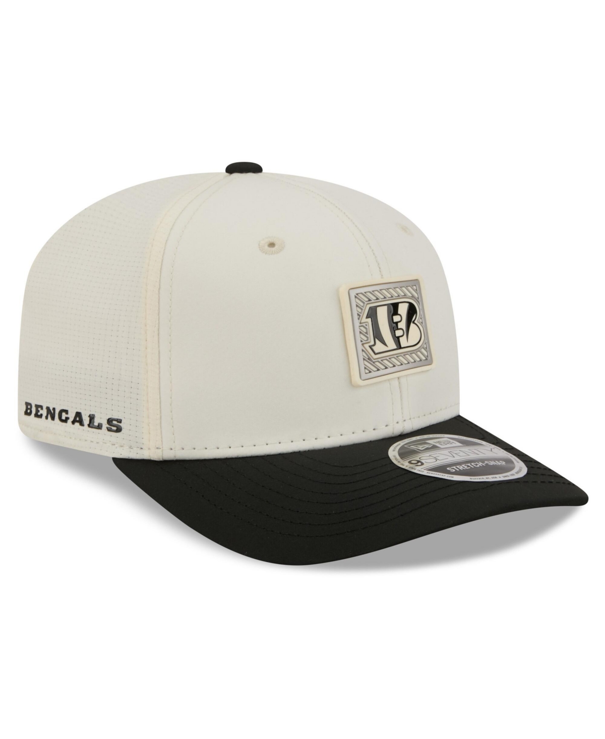 Click here for New Era Mens Cream/Black Cincinnati Bengals 2026 N... prices