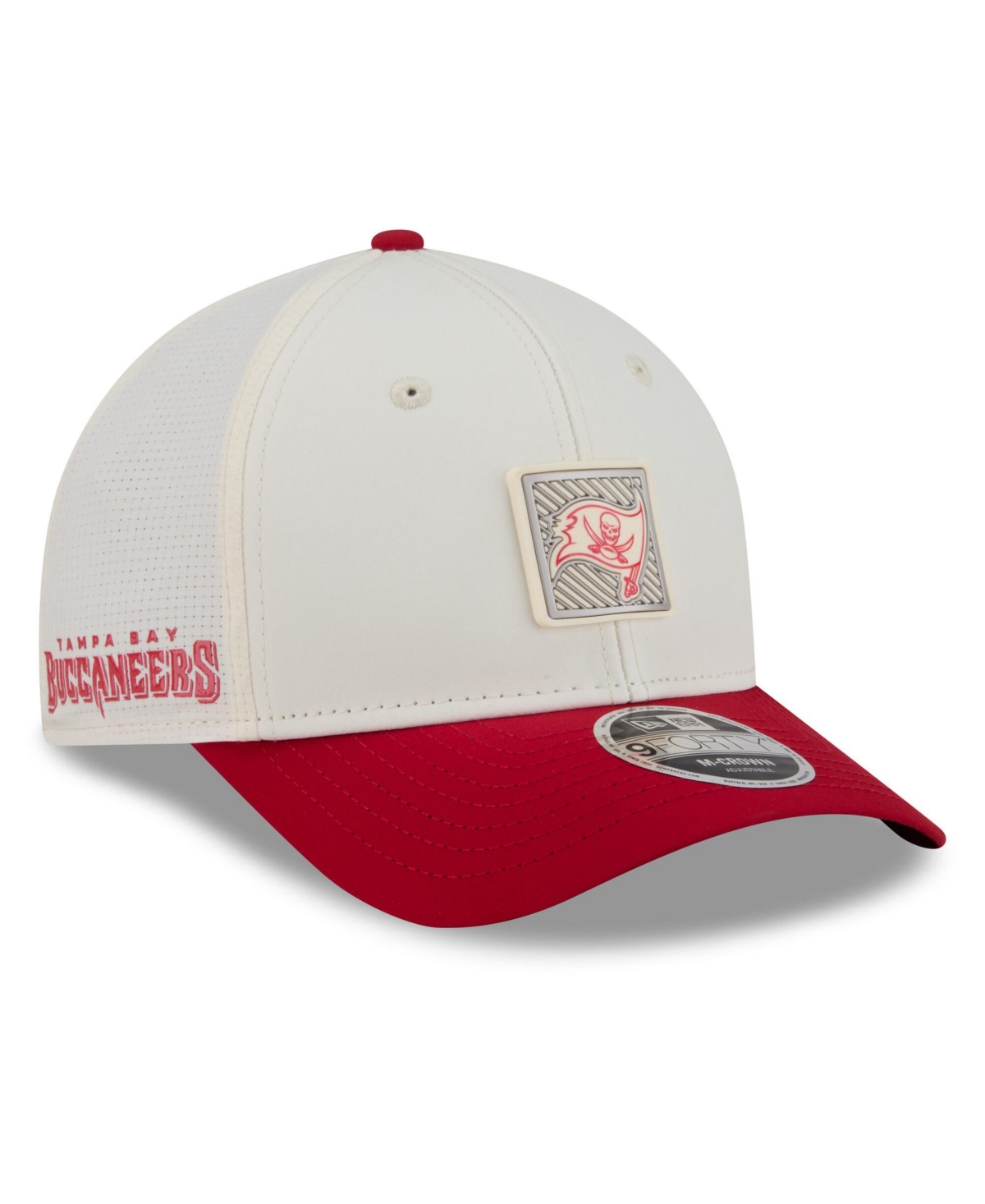 Click here for New Era Mens Cream/Red Tampa Bay Buccaneers 2026 N... prices