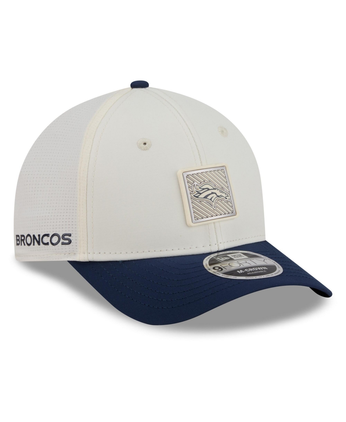 Click here for New Era Mens Cream/Navy Denver Broncos 2026 Nfl Tr... prices