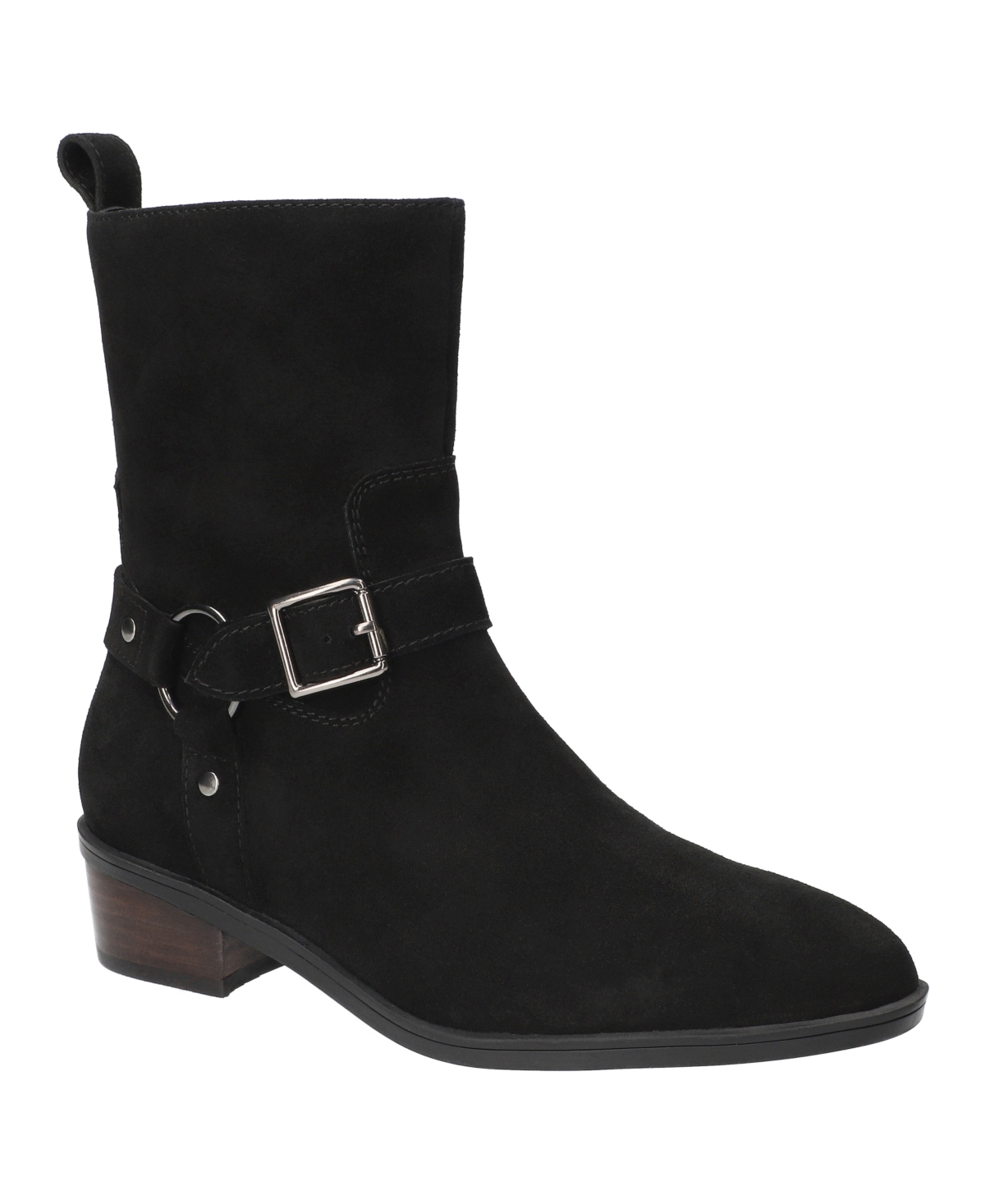 Click here for Bella Vita Womens Pike Round Toe Ankle Boots - Bla... prices