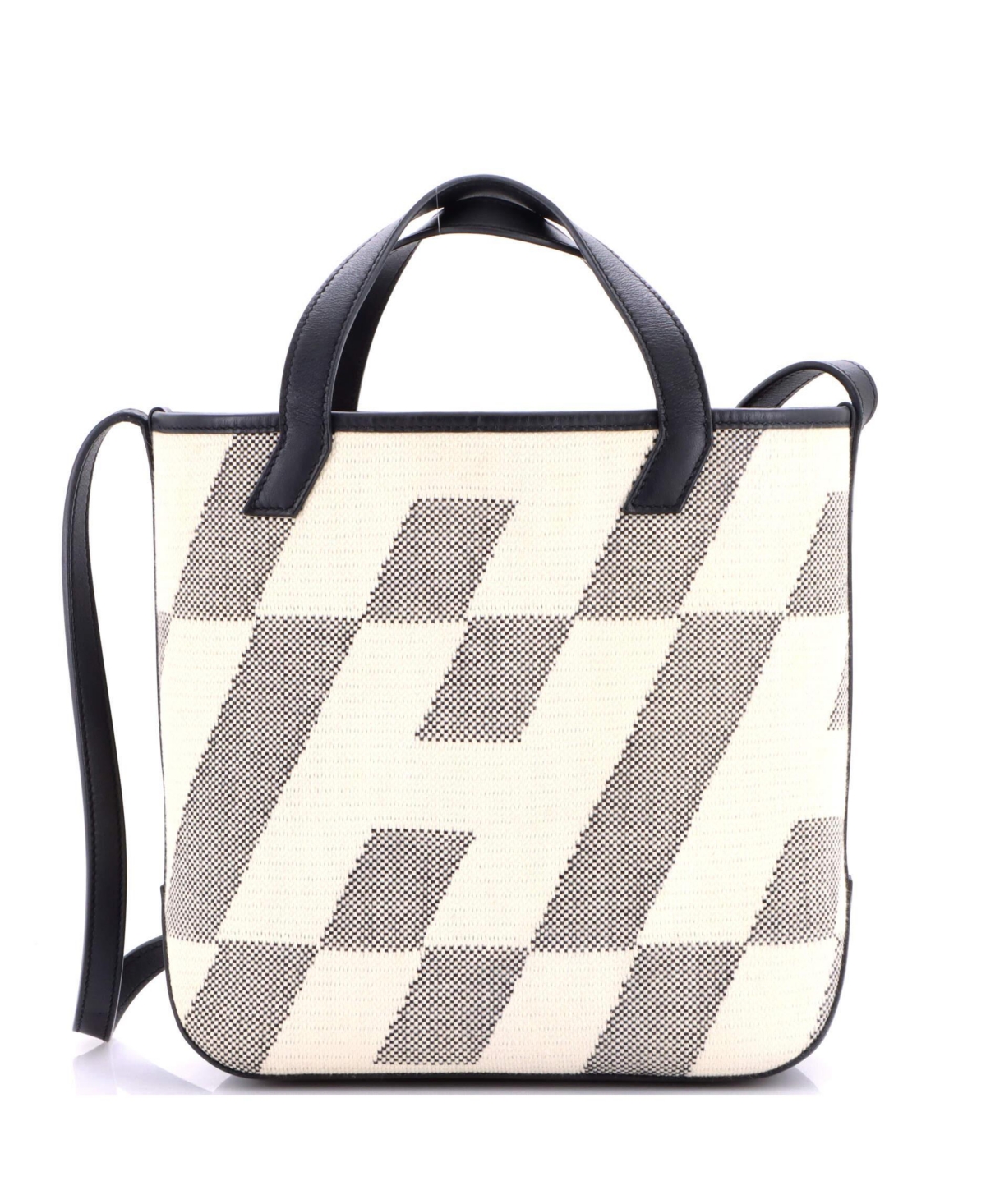 Click here for Pre-Owned HERMES 27 Cabas H en Biais Tote Canvas w... prices