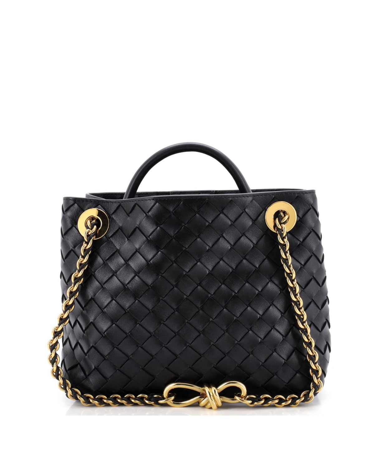 Click here for Pre-Owned Bottega Veneta Small Andiamo Chain Top H... prices