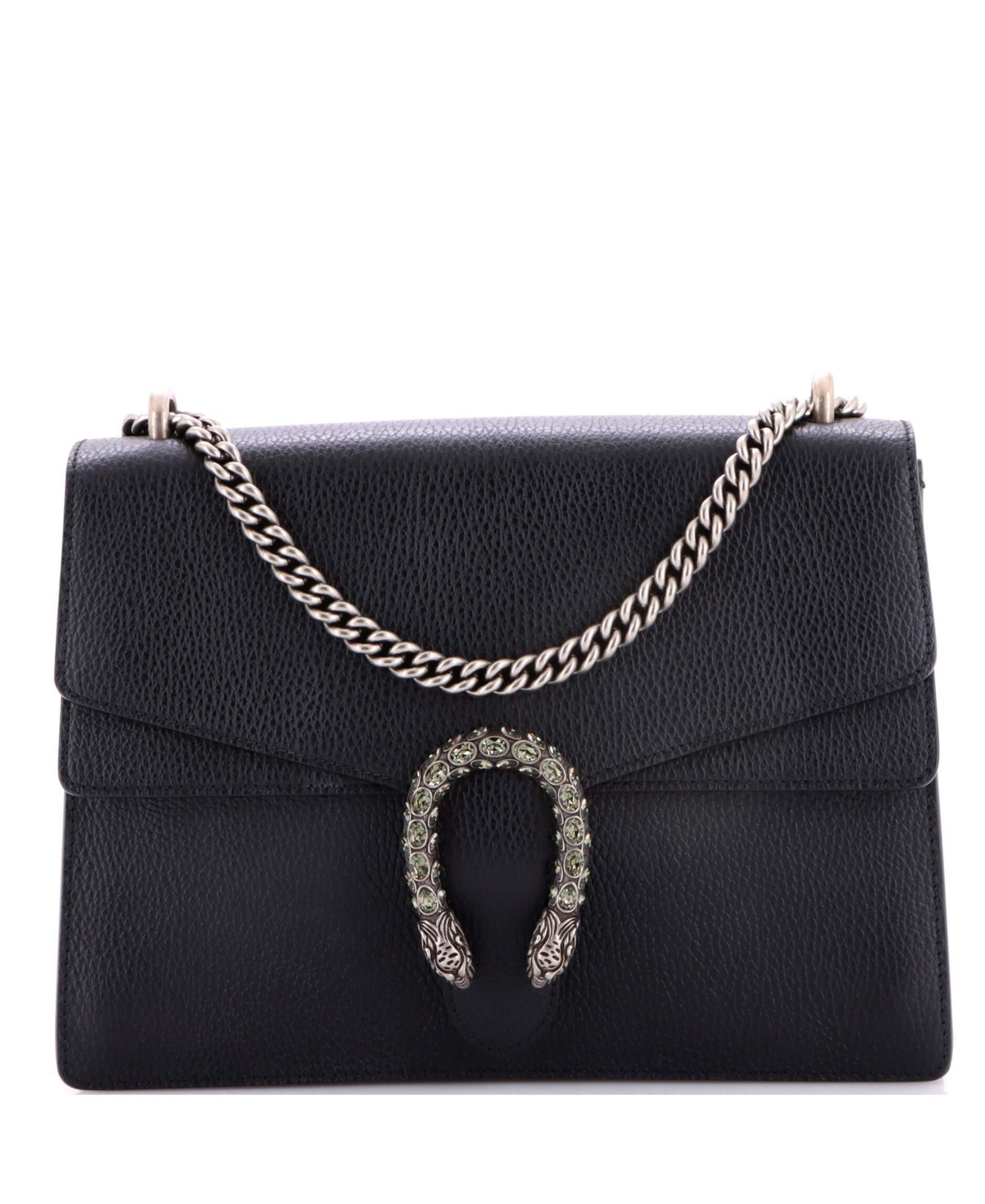 Click here for Pre-Owned Gucci Medium Dionysus Bag Leather - Blac... prices