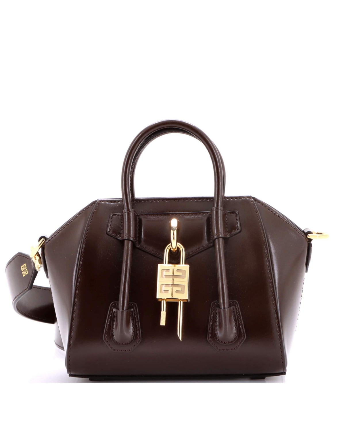 Click here for Pre-Owned Givenchy Toy Antigona Lock Bag Leather -... prices