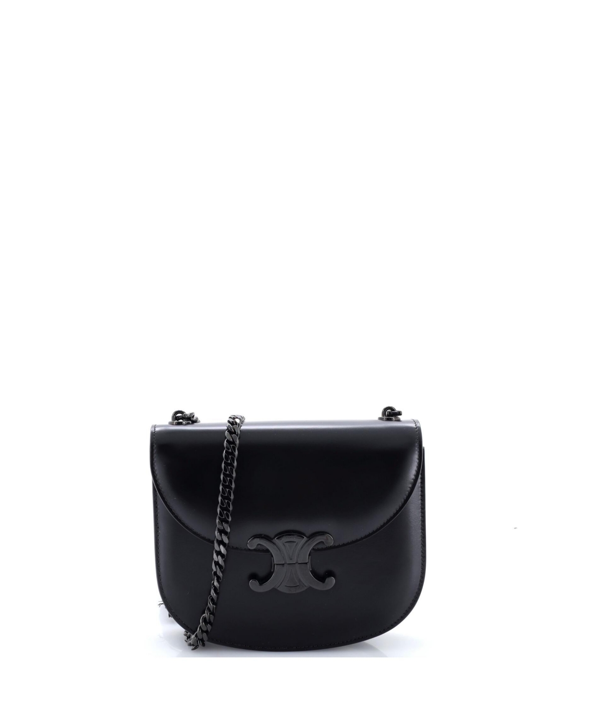 Click here for Pre-Owned Celine Triomphe Besace Clea Chain Flap B... prices