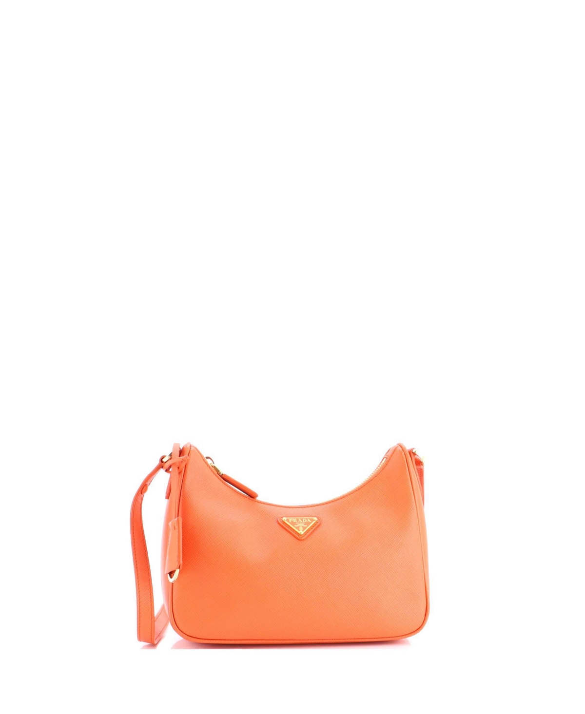 Click here for Pre-Owned Prada Mini Re-Edition Hobo Saffiano Leat... prices