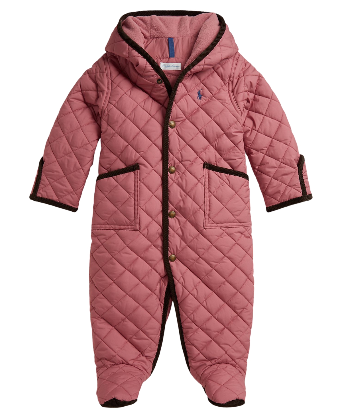 Click here for Polo Ralph Lauren Baby Boys One-Piece Hooded Snows... prices