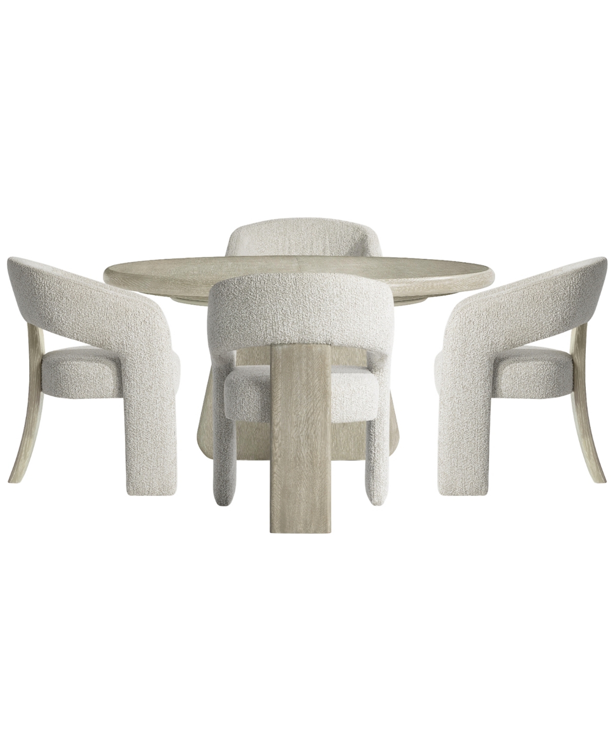 Click here for Bernhardt Arcadia 5-Piece Round Dining Set - Clay prices