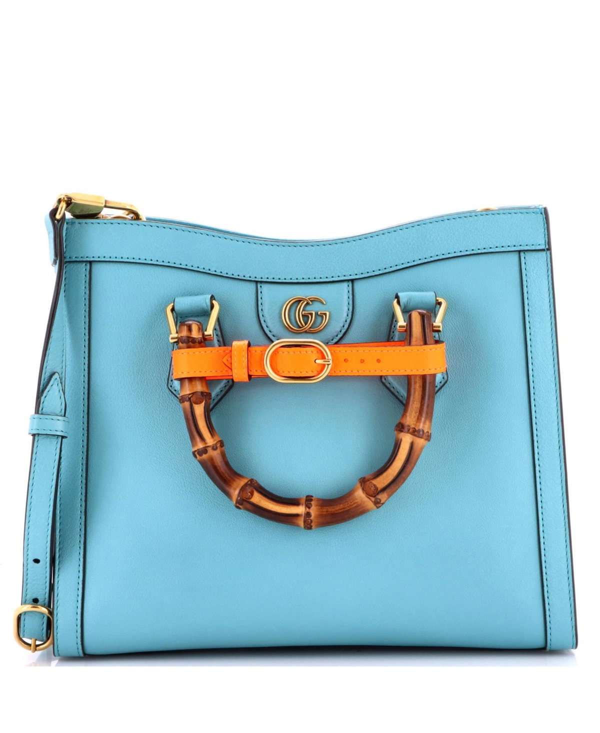 Click here for Pre-Owned Gucci Small Diana Nm Bamboo Handle Tote... prices