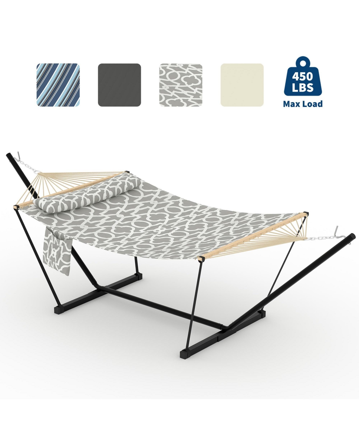 Click here for GarveeLife Double Hammock with Stand for Outdoor... prices