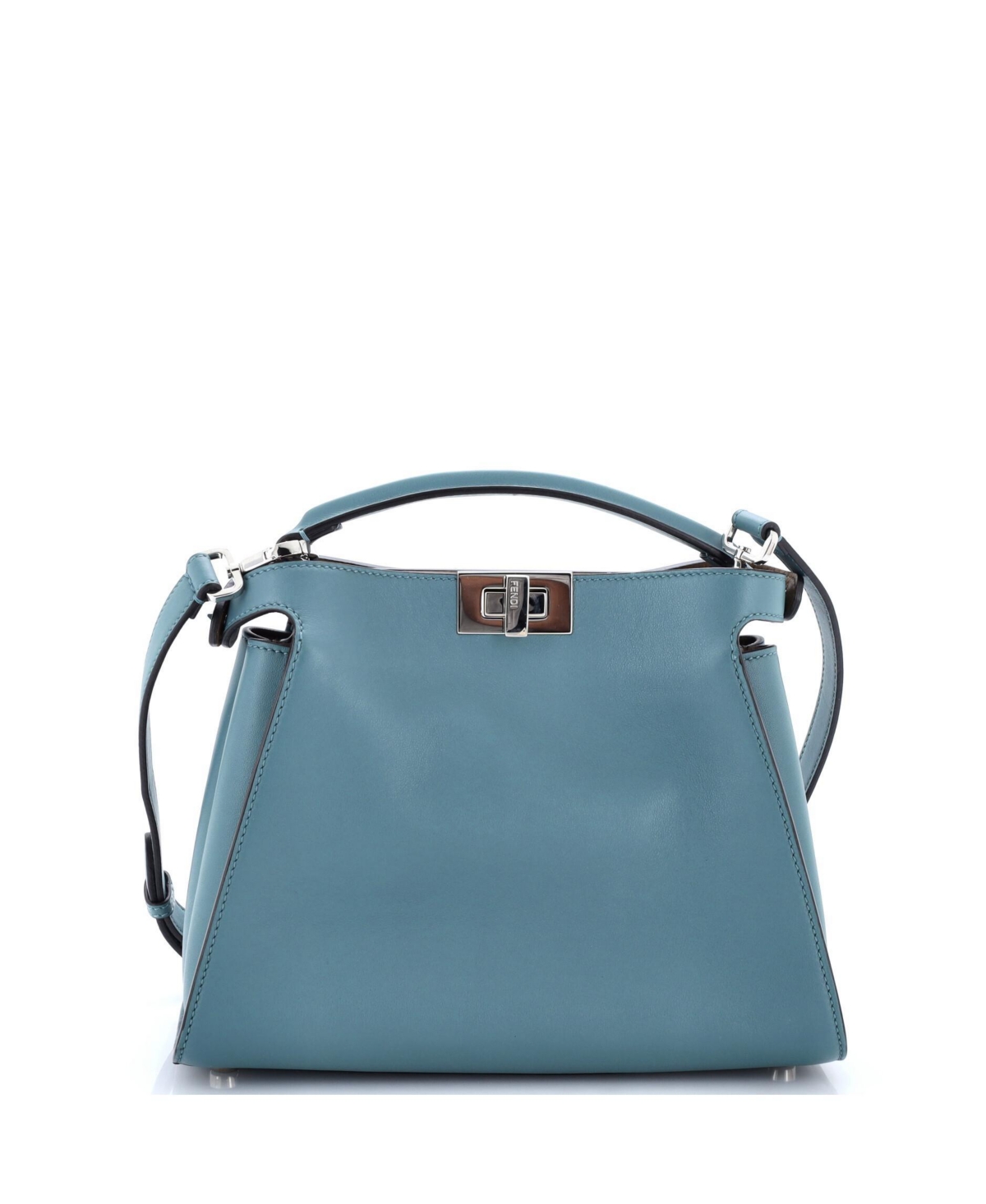 Click here for Pre-Owned Fendi Peekaboo Essentially Bag Leather -... prices