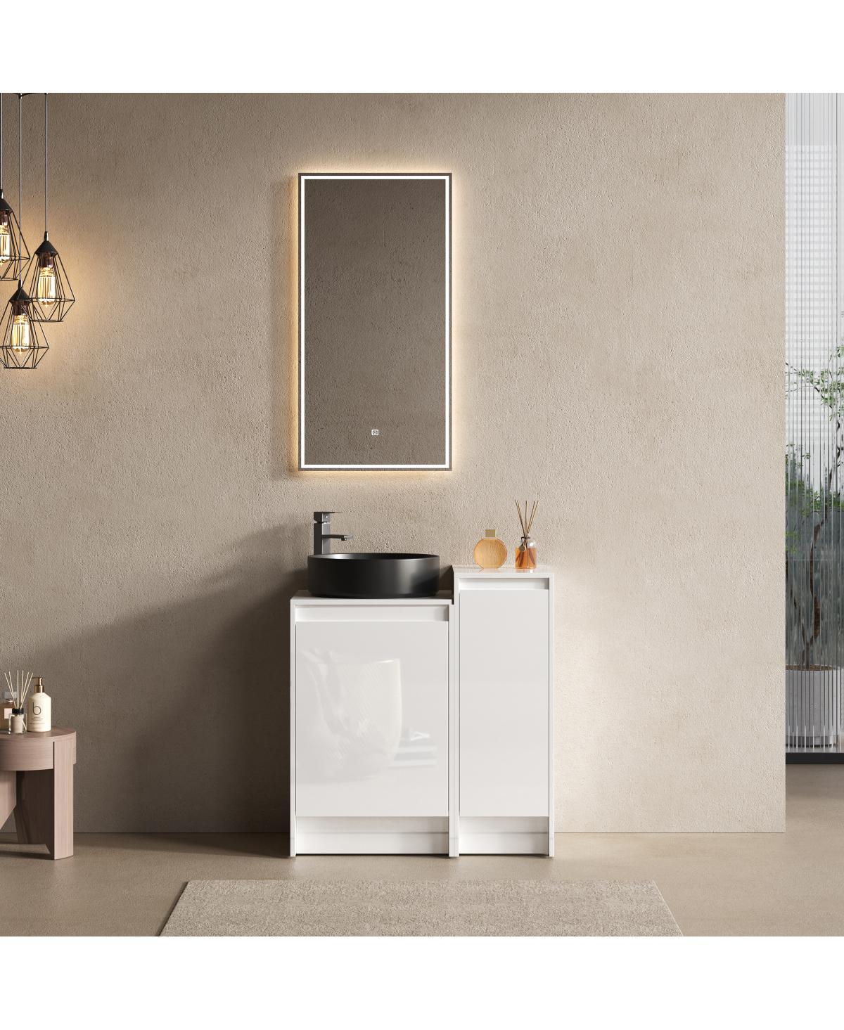 Click here for Sillysis 31.5 Inch Modern Bathroom Vanity with Cer... prices