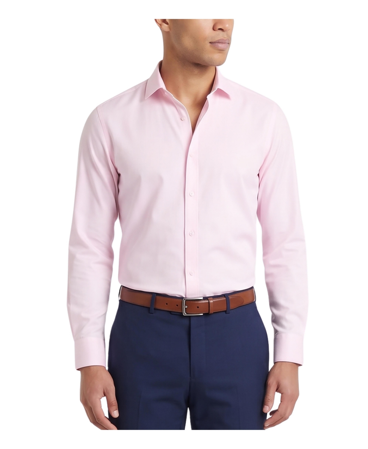 Click here for Tom Baine Mens Performance Stretch Solid Button Do... prices