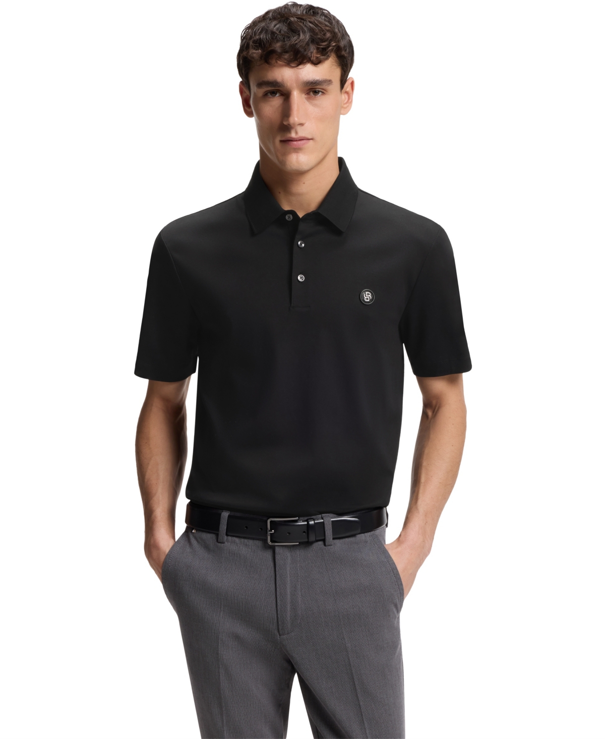 Click here for Boss by Hugo Boss Mens Double B Monogram Mercerize... prices