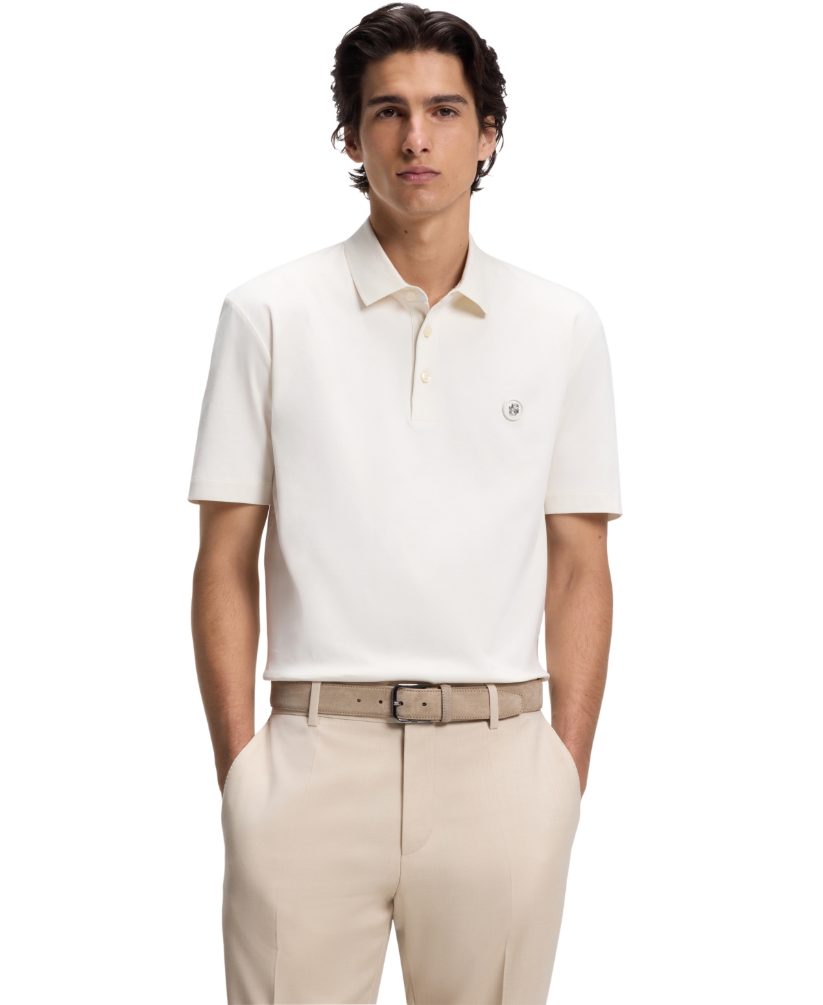 Click here for Boss by Hugo Boss Mens Double B Monogram Mercerize... prices