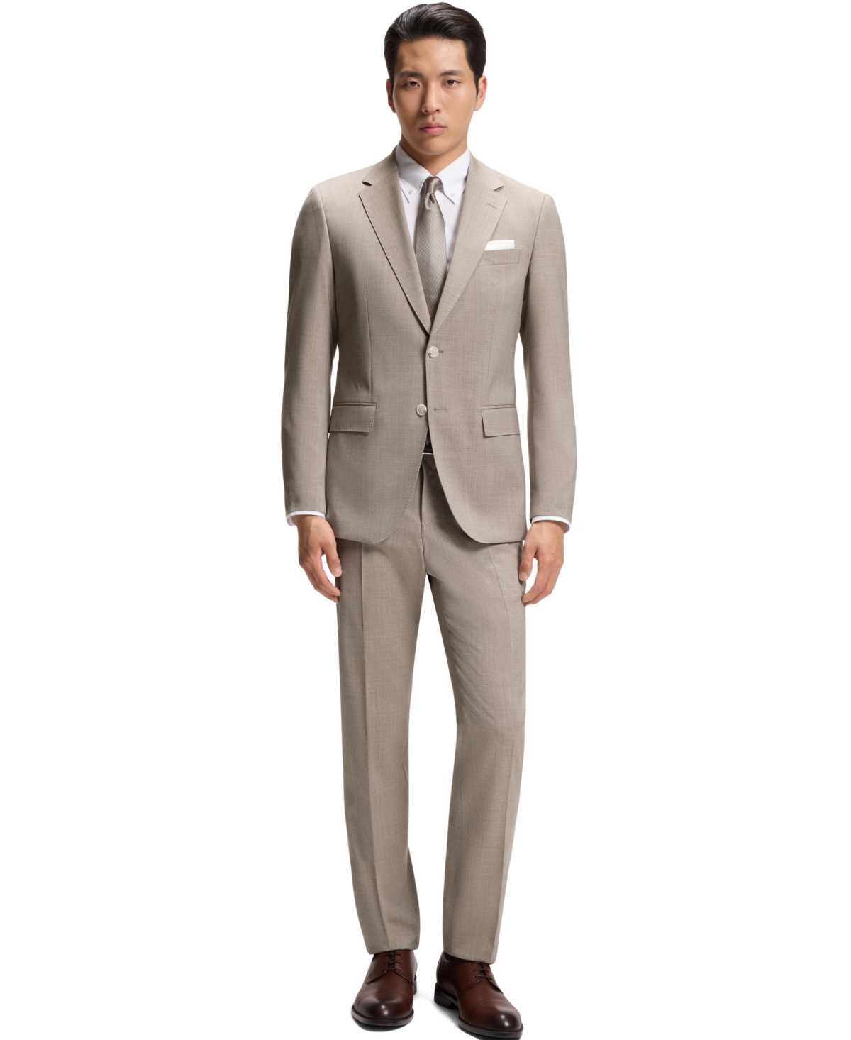 Click here for Boss by Hugo Boss Mens Virgin Wool Two-Piece Slim-... prices