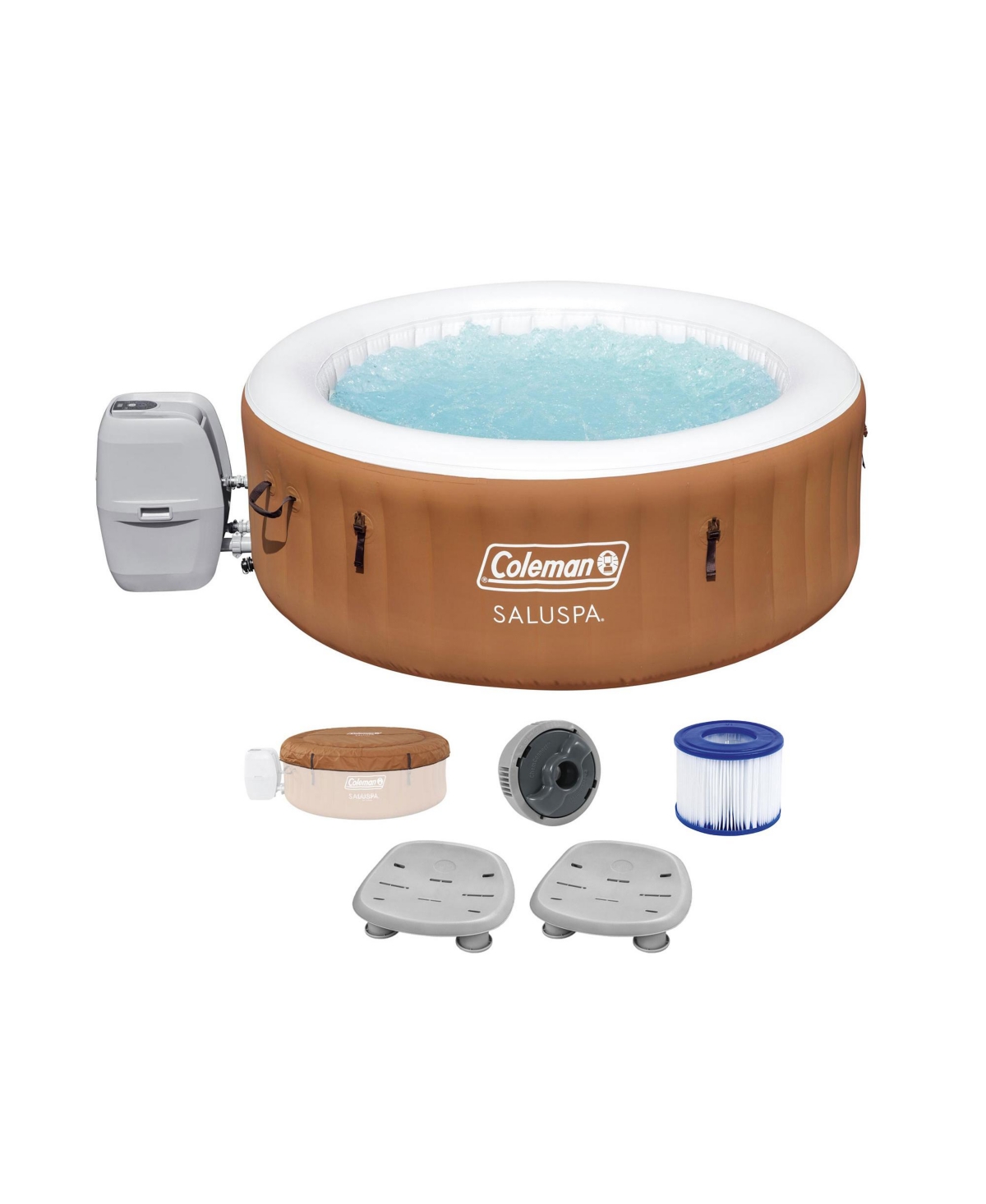 Click here for Coleman SaluSpa Ponderosa Hot Tub + Bestway SaluSp... prices