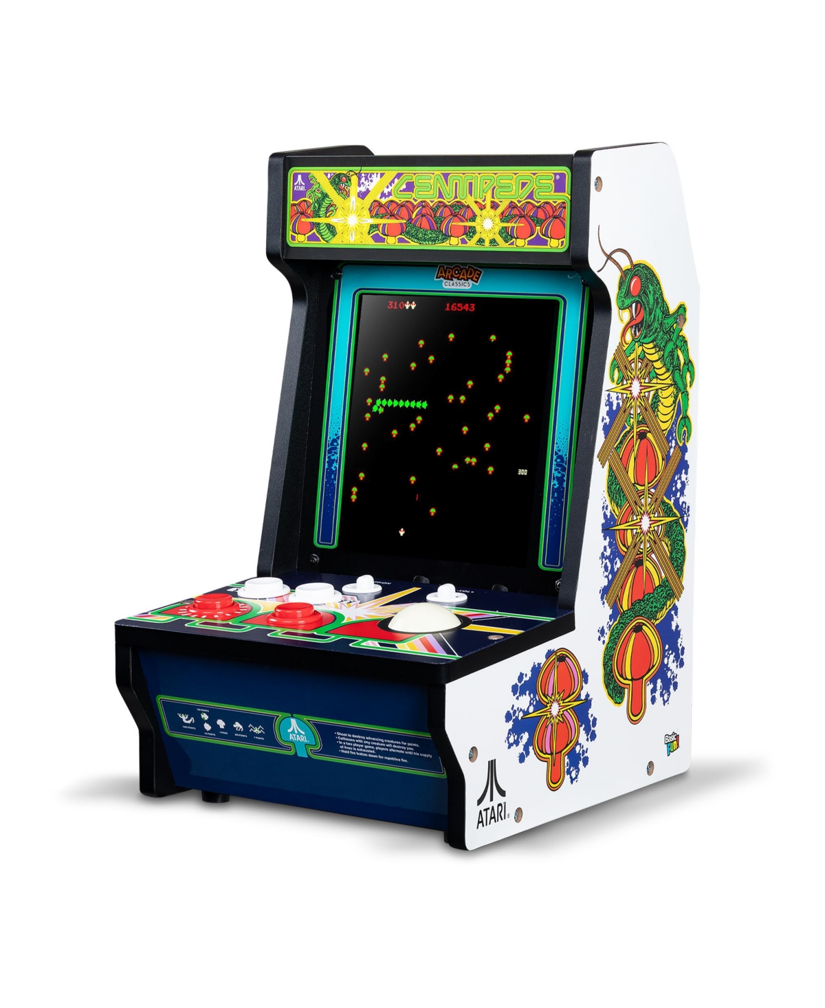 Click here for Arcade Classics Atari Centipede Counter Series Arc... prices