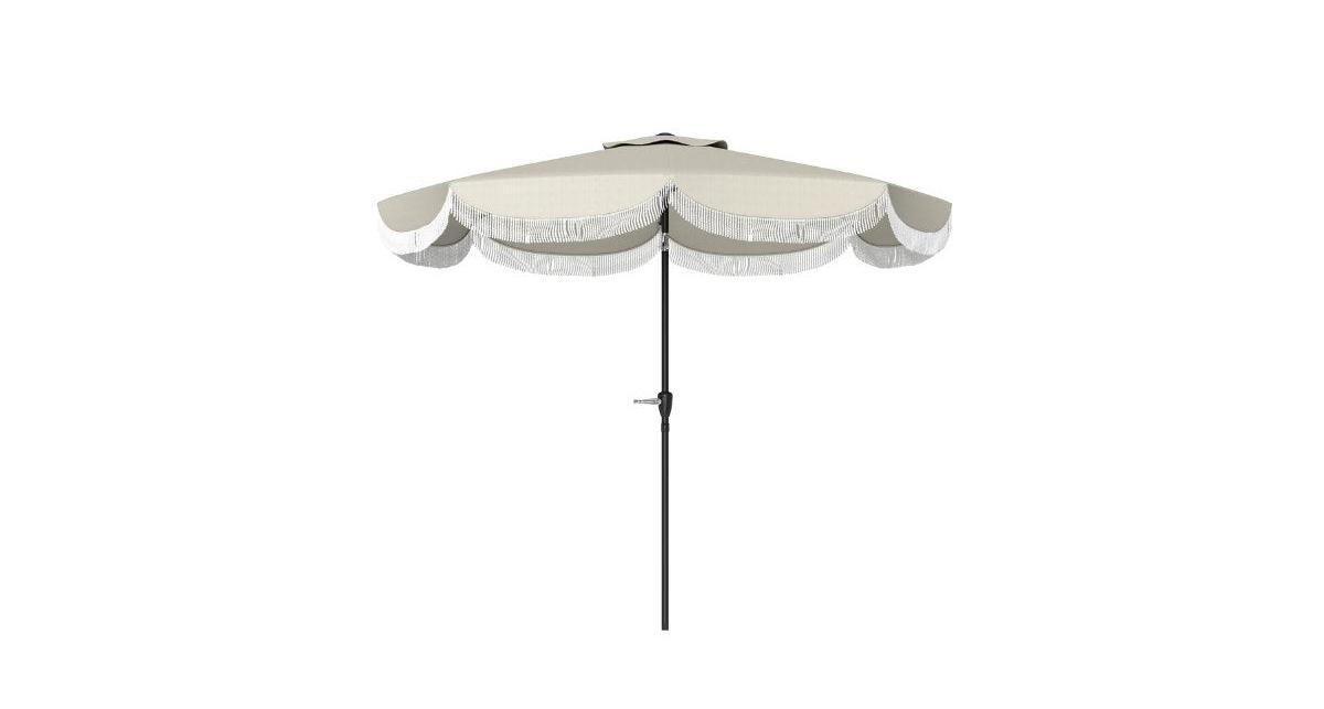 Click here for Clihome Outdoor Umbrella with Crank  Patio Umbrell... prices