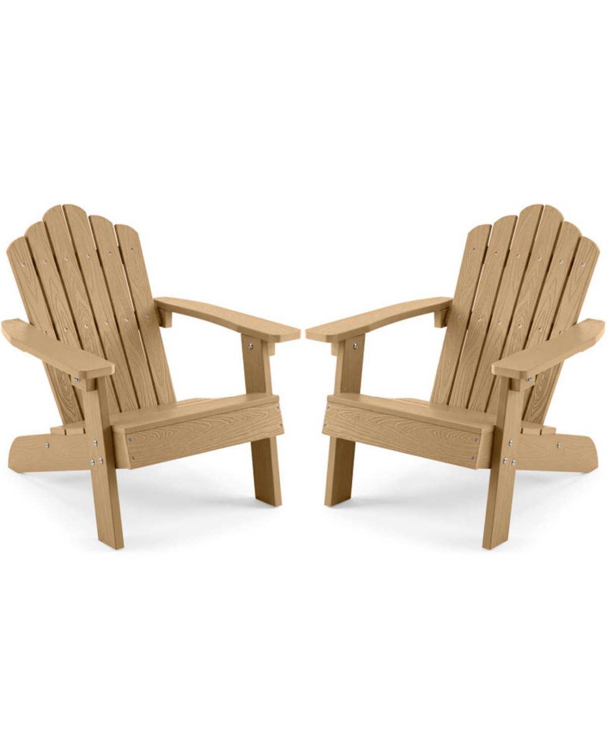 Click here for Gouun Set of 2 Kids Hips Adirondack Chairs with Ti... prices