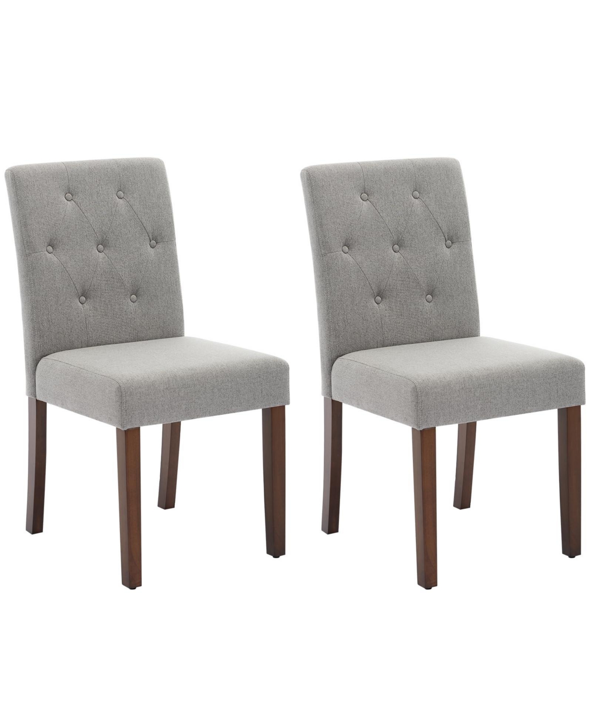 Click here for gaomon Set of 2 Modern Fabric Upholstered Dining C... prices