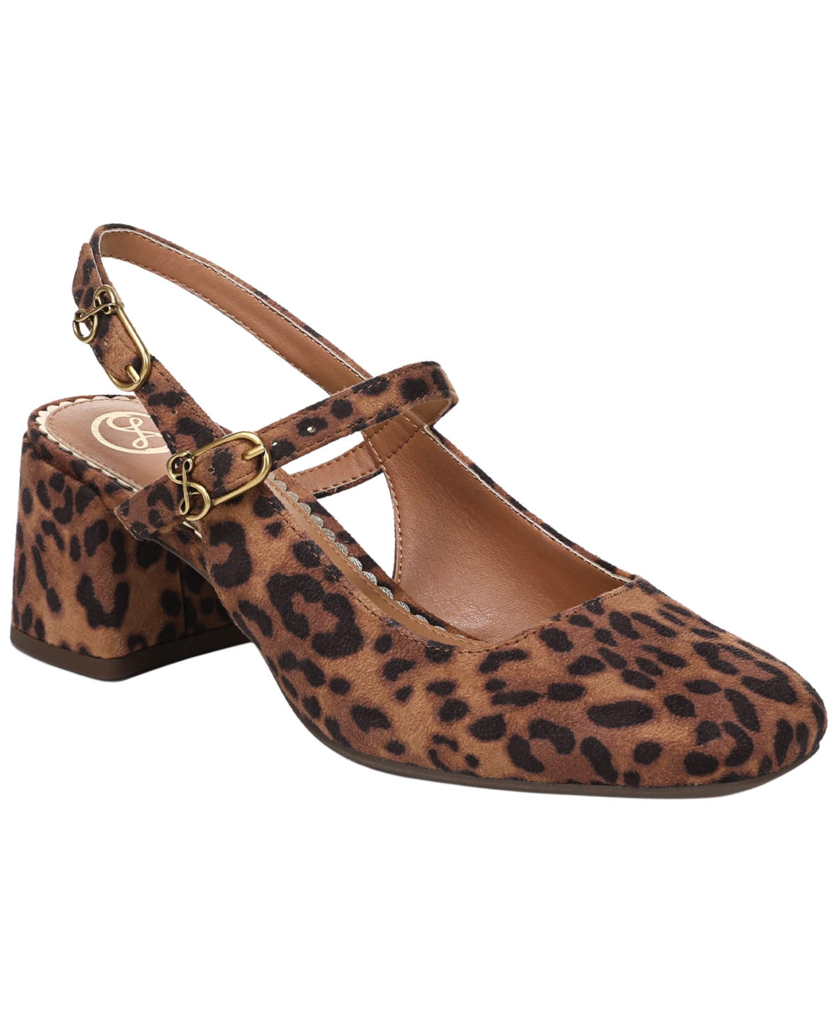 Click here for Sam and Libby Womens Grace Block Heel Slingback Ma... prices
