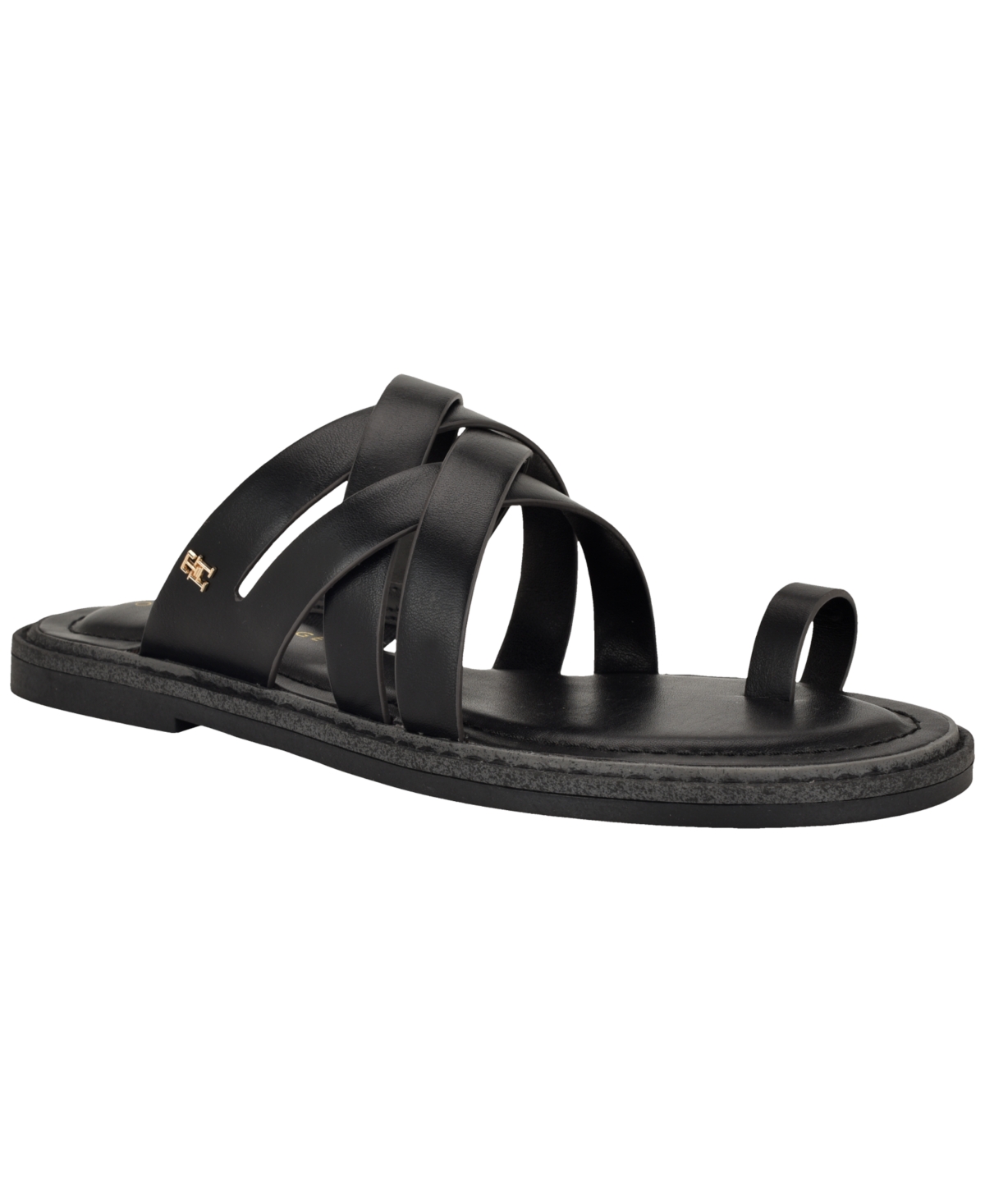 Click here for Tommy Hilfiger Womens Benett Strappy Toe Ring Sand... prices