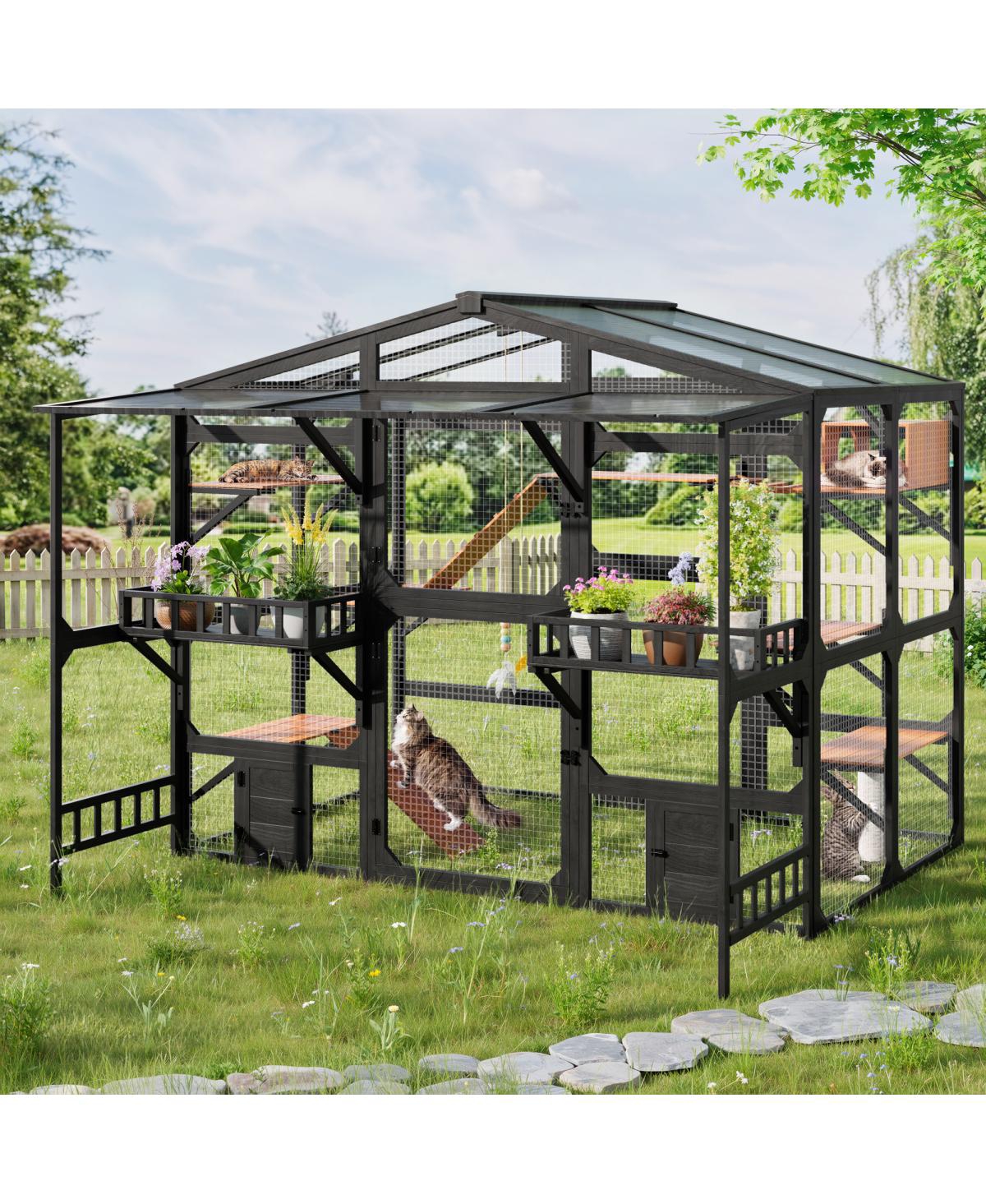 Click here for Streamdale Furniture Large Outdoor Catio for 6-10... prices