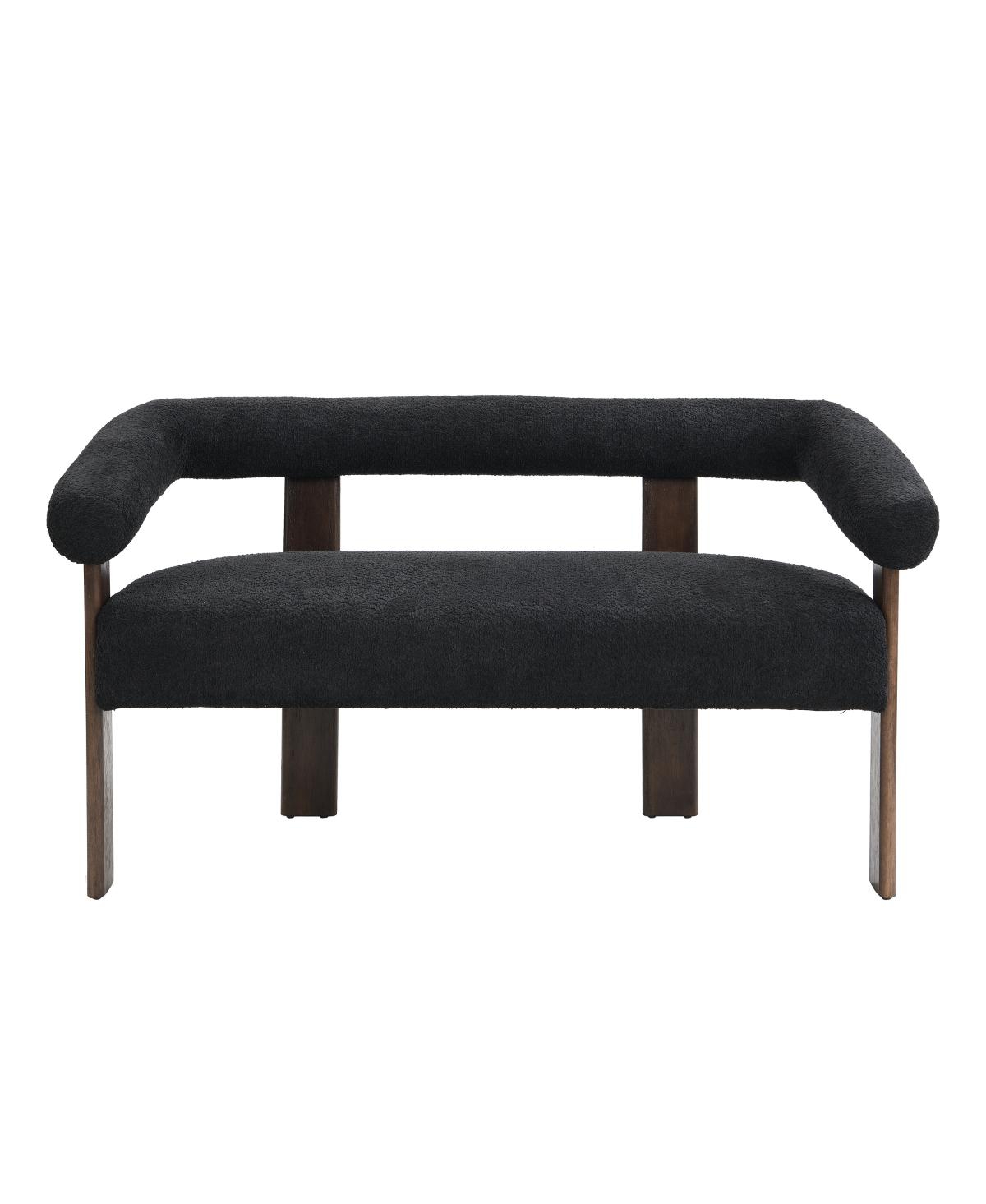 Click here for Streamdale Furniture Modern Curved Boucle Loveseat... prices